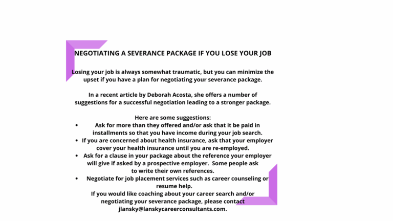 Severance Packageslanskycareerconsultants.com